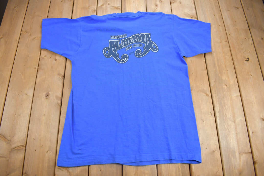 Vintage 1997 Alabama Band T-shirt / Vintage T-shirt / Single Stitch ...