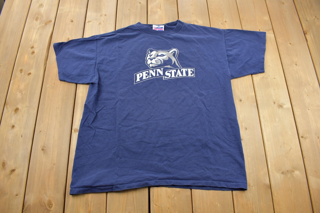Vintage 1990s Penn State University Nittany Lions Collegiate Graphic T ...
