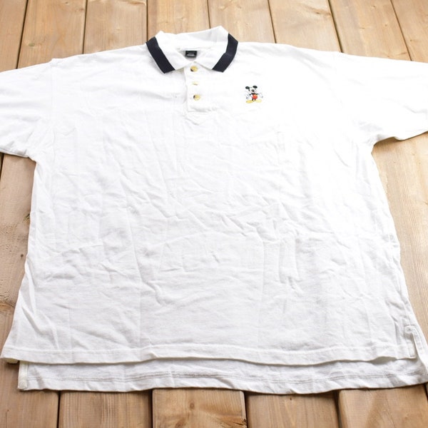 Mickey Mouse Embroidered Polo - Etsy