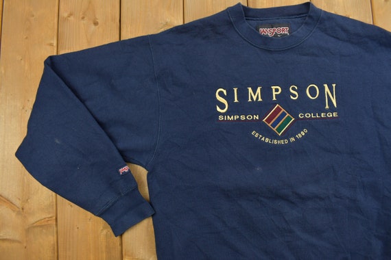 Vintage 1990s Jansport Simpson College Collegiate Cre… - Gem
