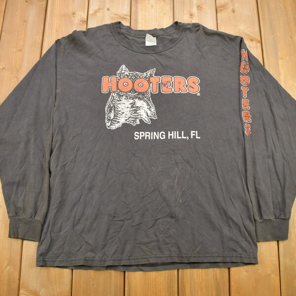 Long Sleeve Hooters Shirt - Etsy