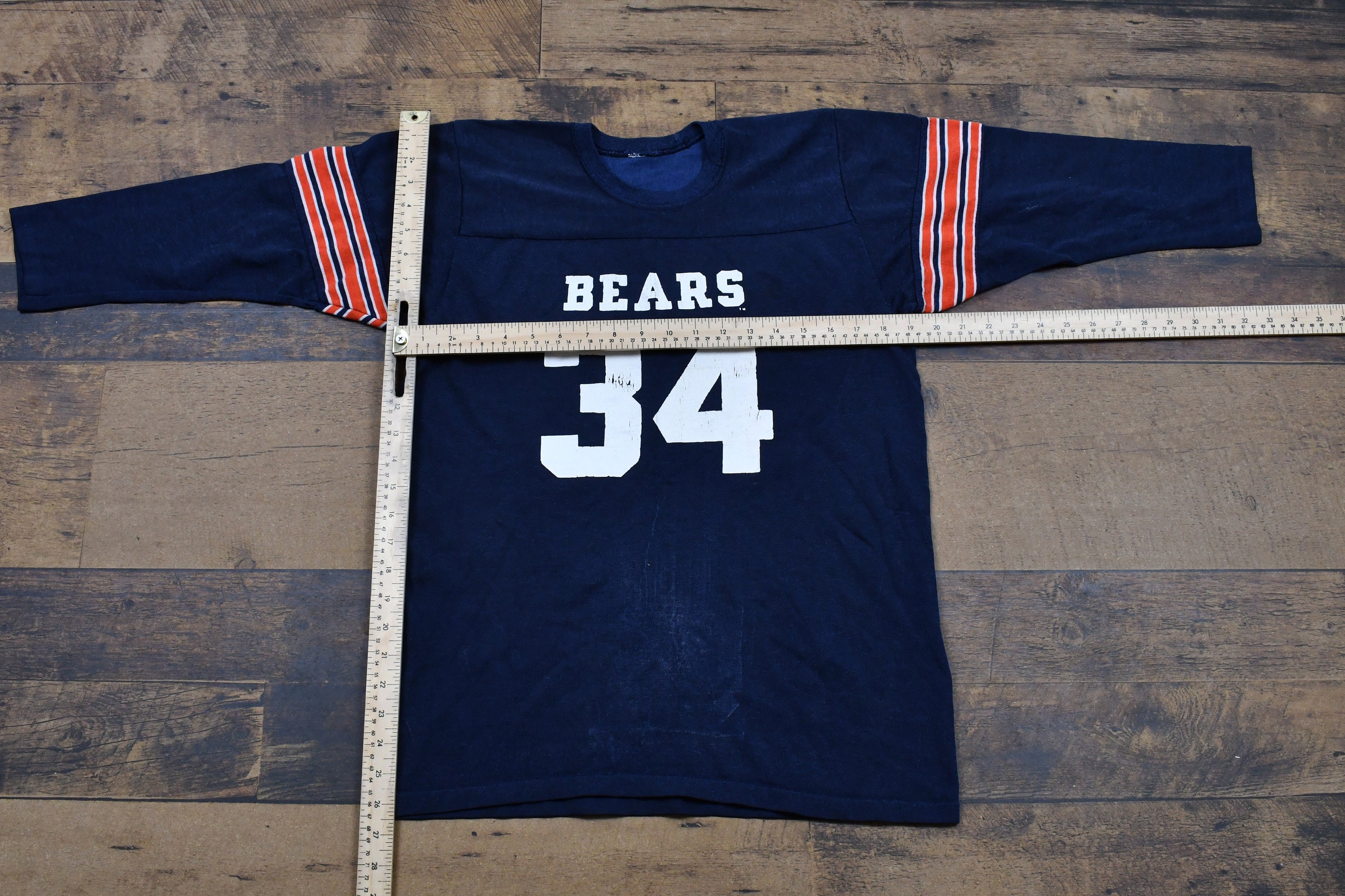 Chicago Bears Football Number 34 Vintage Halbarm T-Shirt / NFL | Etsy