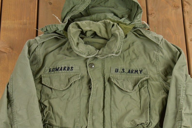 Vintage 1980s US Military Field Jacket / USMC / US Army / - Etsy