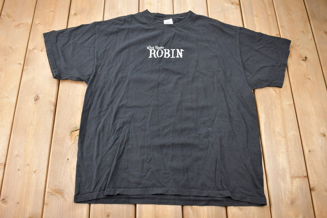 Vintage 2003 Witch Hunter Robin Anime Promo T-shirt / Y2K Graphic Tee ...