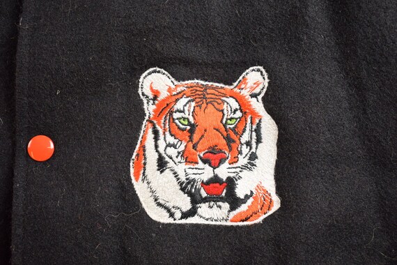 Vintage 1980s Howland Tigers Ohio Wool Varsity Jacket… - Gem