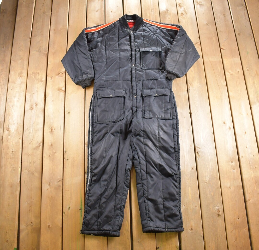 Vintage 1980s Daco Insulated Jumpsuit / Vintage Coveralls / Vintage ...