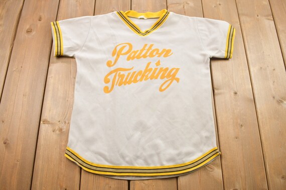 Vintage 1960s Patton Trucking JerseyGraphic T-Shirt /… - Gem