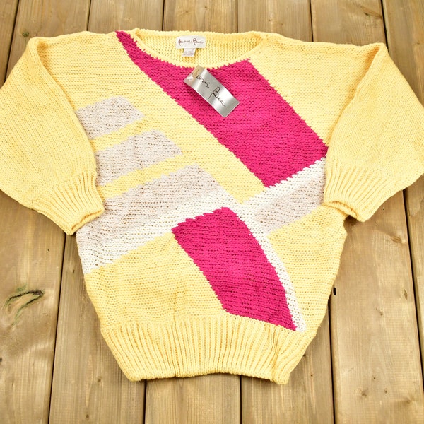 Color Block Knit - Etsy