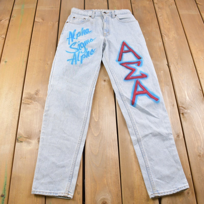 Spray Paint Jeans - Etsy