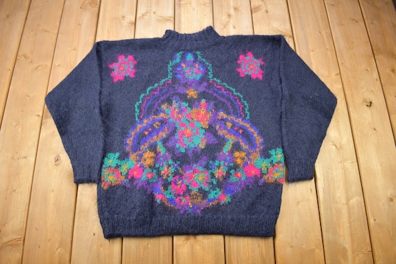 Vintage 1990s Studio Michelle Stuart Abstract Theme K… - Gem
