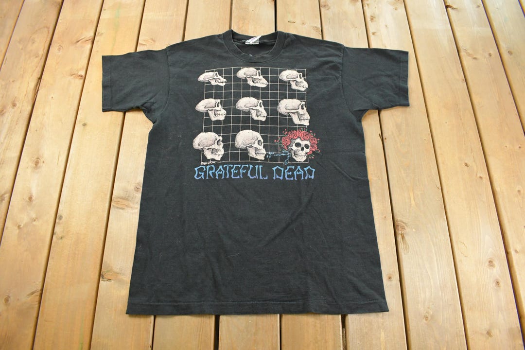 Vintage 1993 the Grateful Dead Evolution Long Strange Trip Liquid Blue ...