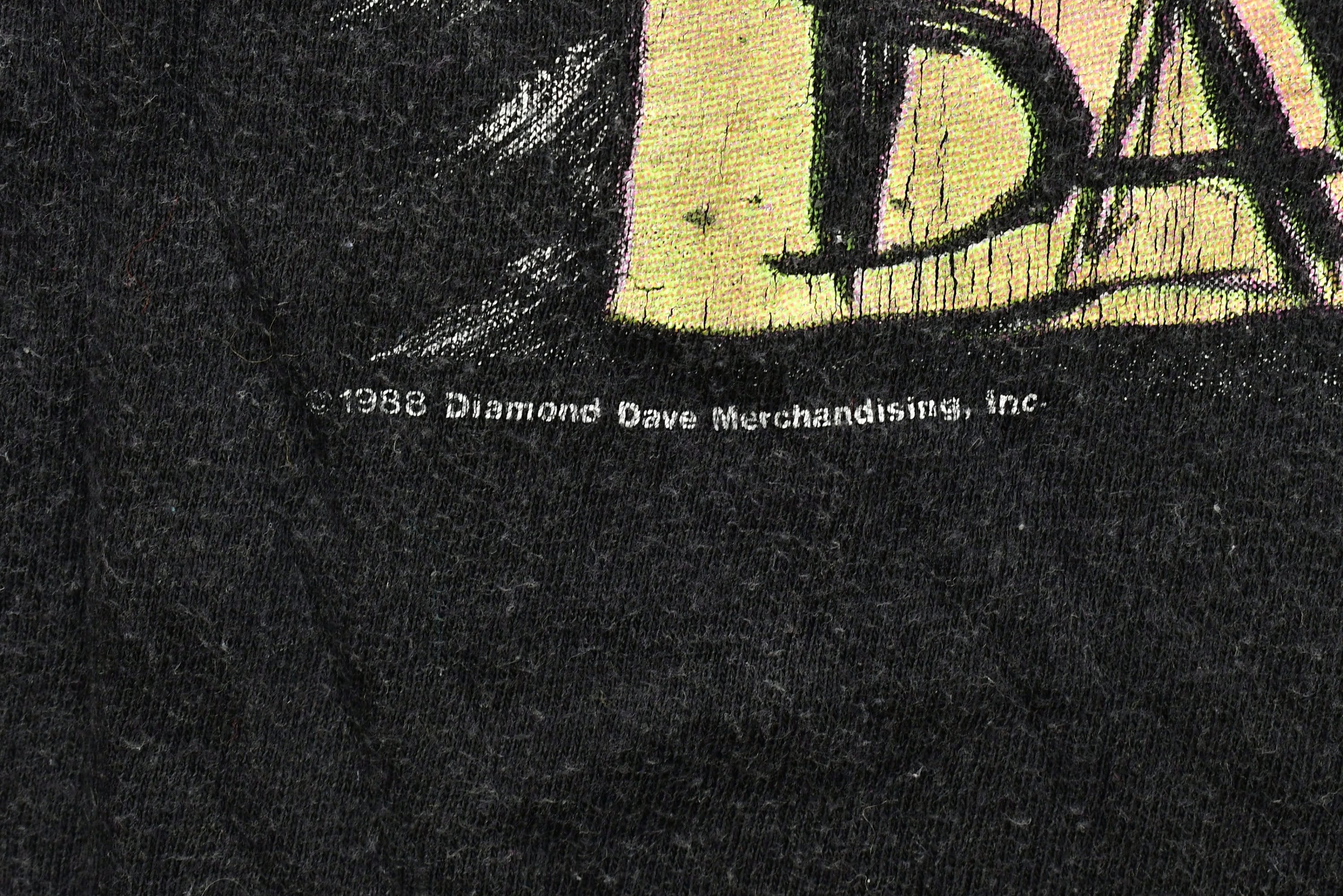 Vintage 1988 David Lee Roth Skyscraper Band T-shirt / Band Tee / Single ...