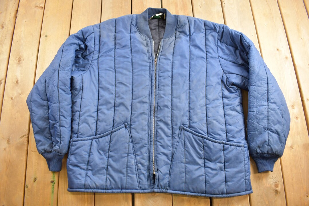 Vintage 1980s Samco Freezerwear Hollofil Puffer Jacket / Vintage Bubble ...
