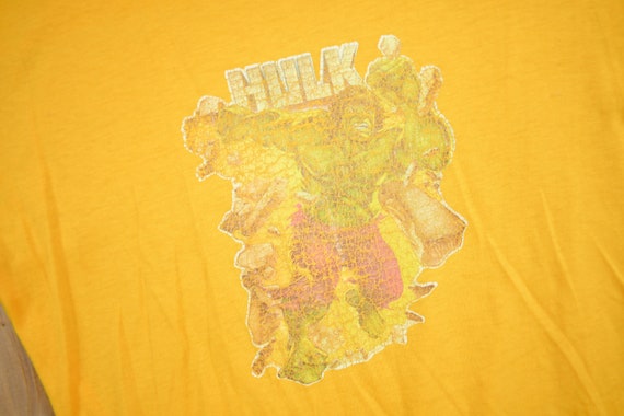 Vintage 1970s Marvel's The Hulk Graphic Ringer T-Shir… - Gem