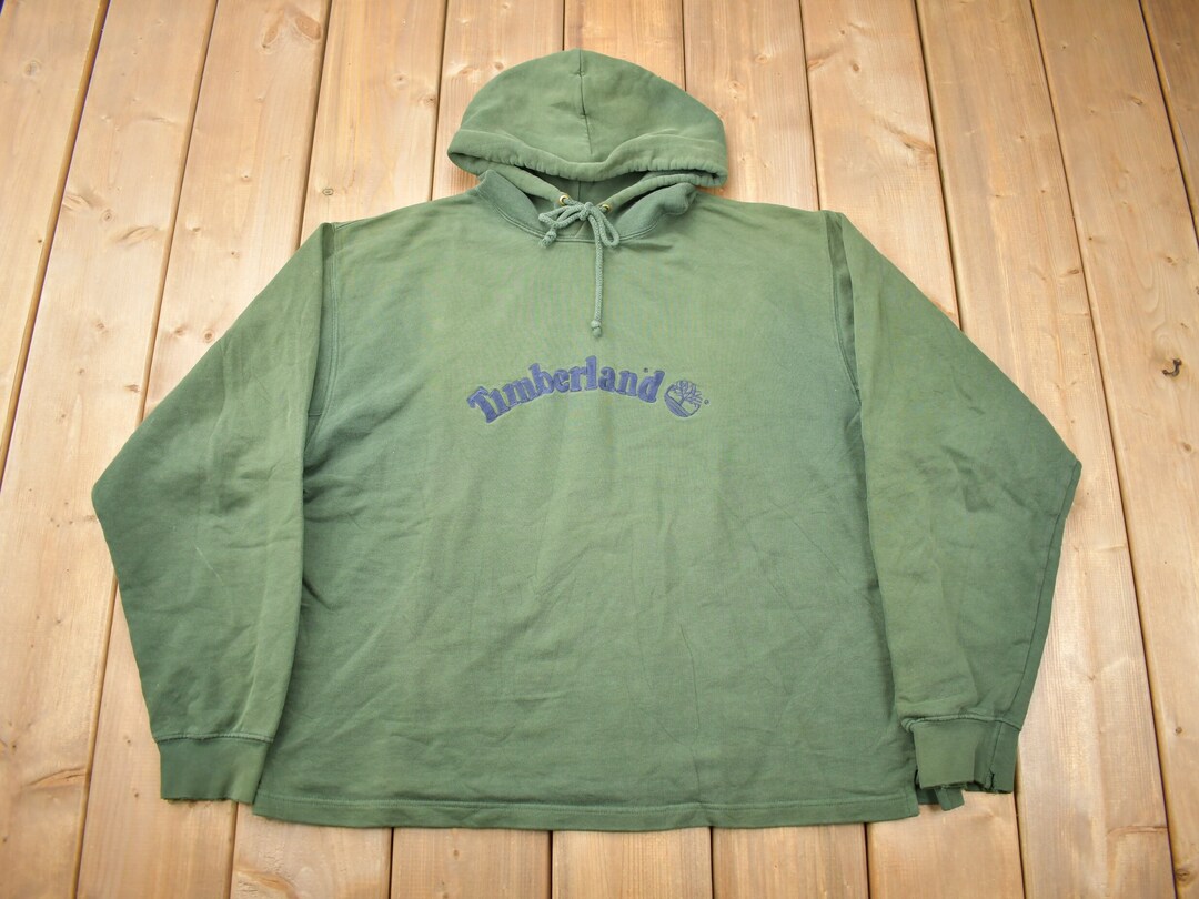Vintage 1990s Timberland Weather Gear Sweatshirt / 90s Hoodie ...