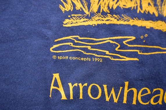 Vintage 1992 Scouts Arrowhead Day Camp 1992 Graphic T… - Gem