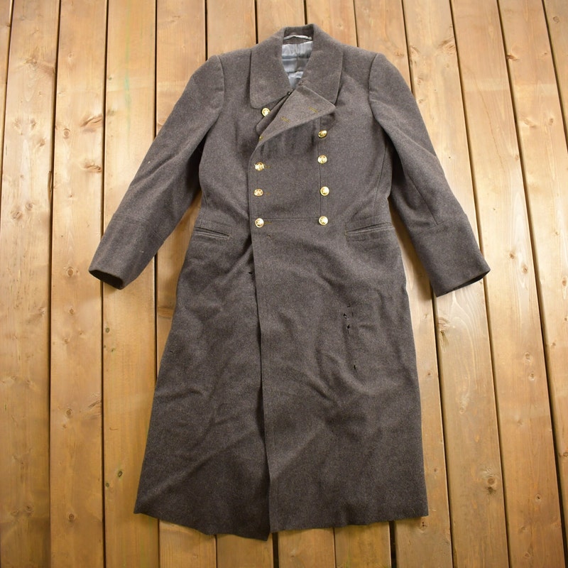 East German Trench Coat - Etsy