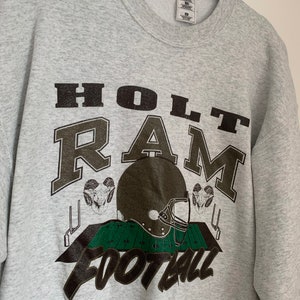 Holt Ram Football / Vintage Football Sweater / Rams / Michigan ...