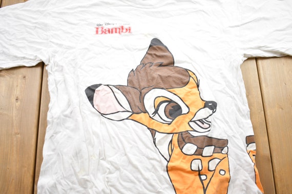Vintage 1980s Bambi Walt Disney T-Shirt / Bambi Graph… - Gem