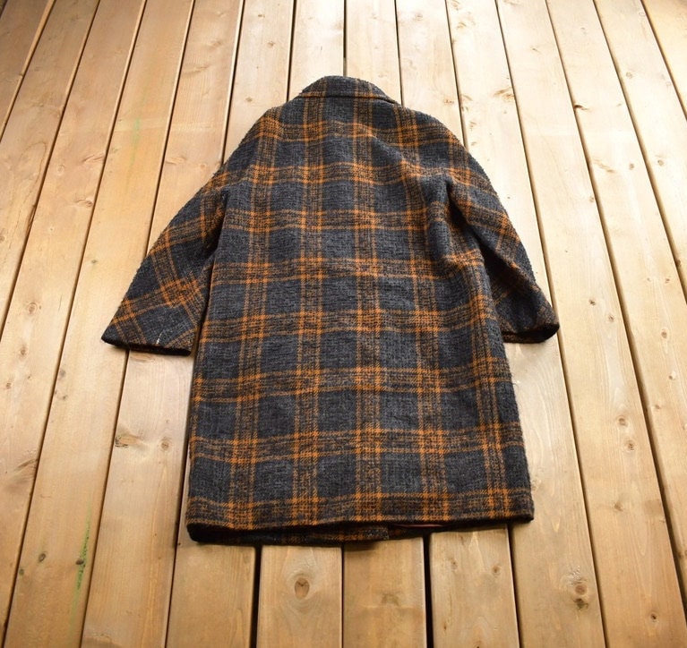 Vintage 1970s Harrods Wool Button up Long Jacket Made in England - Etsy