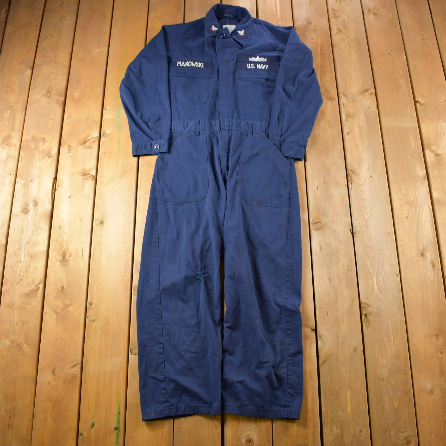 Vintage 1998 US Navy Utility Coveralls Size Medium / Vintage - Etsy