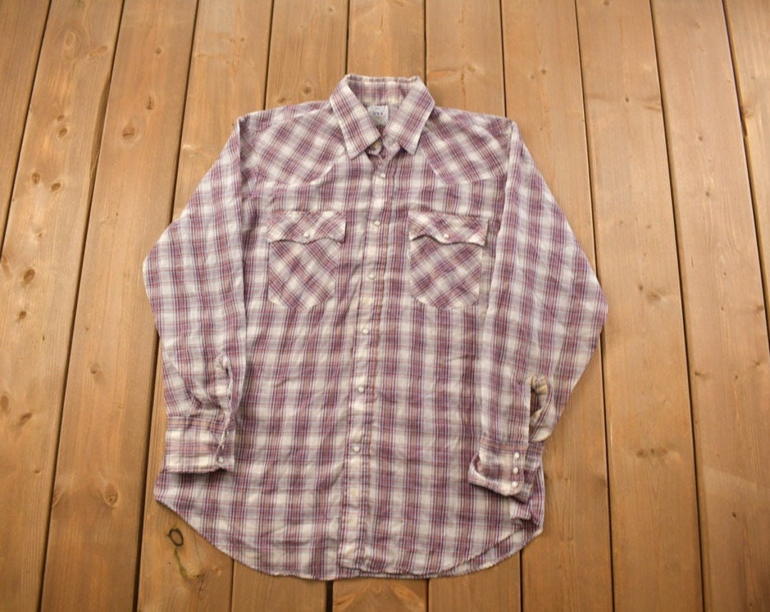 Vintage 1990s Levi's X Olympic Games Plaid Flannel Button up Shirt ...