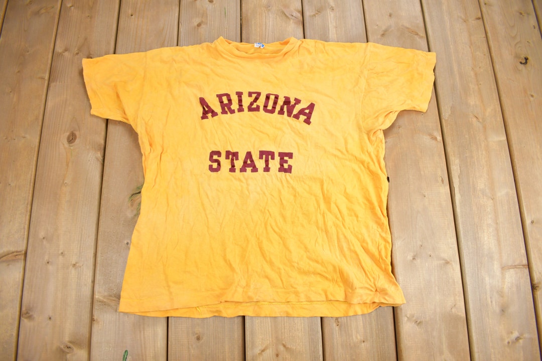Vintage 1980s Arizona State University Collegiate Champion T-shirt ...