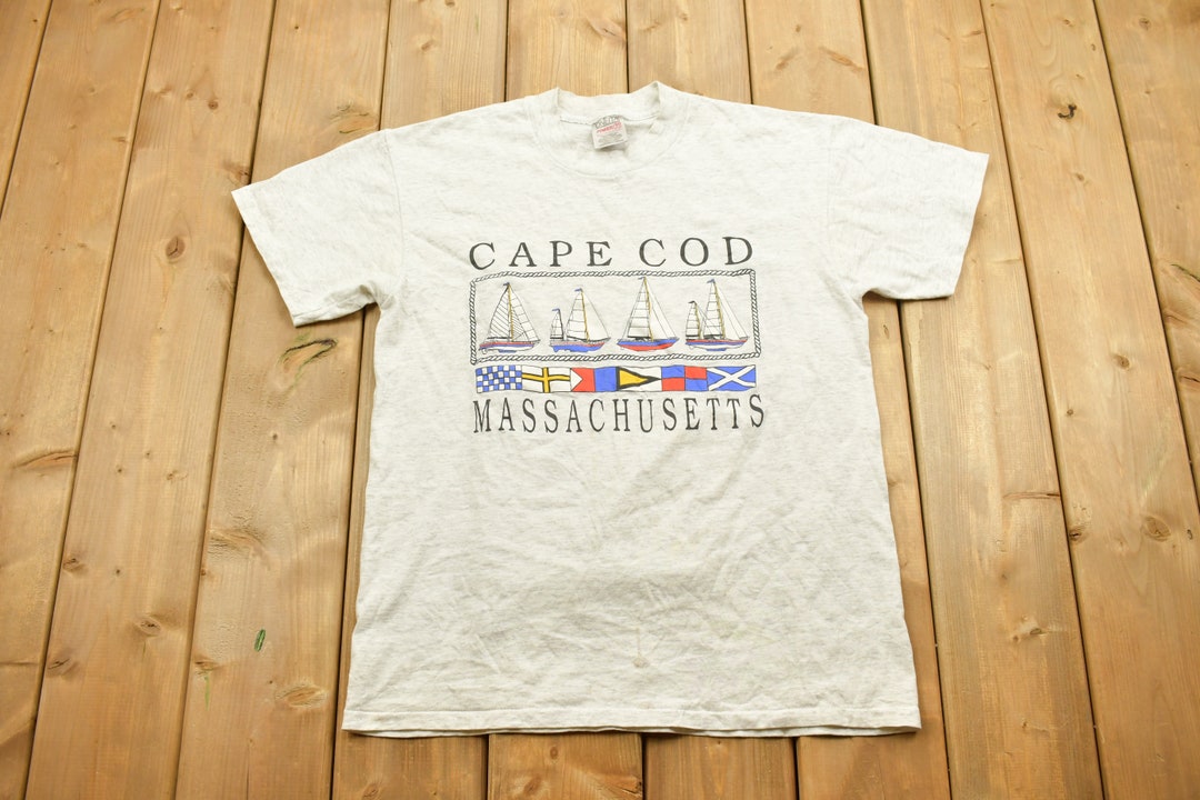 Vintage 1990s Cape Cod Massachusetts Souvenir T Shirt / Streetwear ...