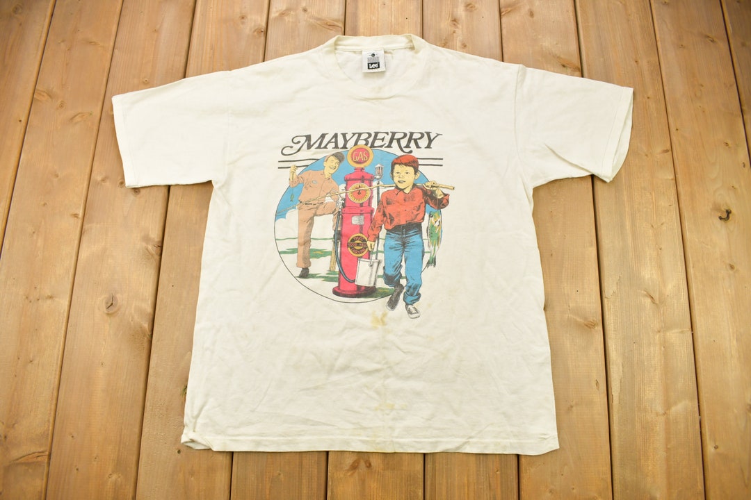 Vintage 1990s Mayberry Graphic T Shirt / Vintage T Shirt / Streetwear ...