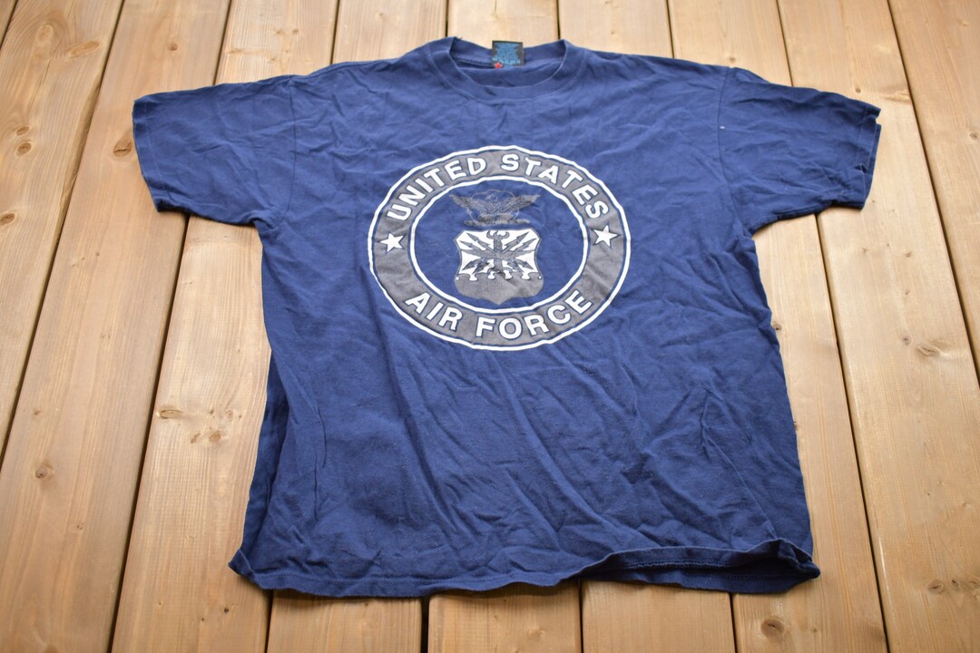 Vintage 1990s United States Airforce Graphic T-shirt / Graphic / 80s ...