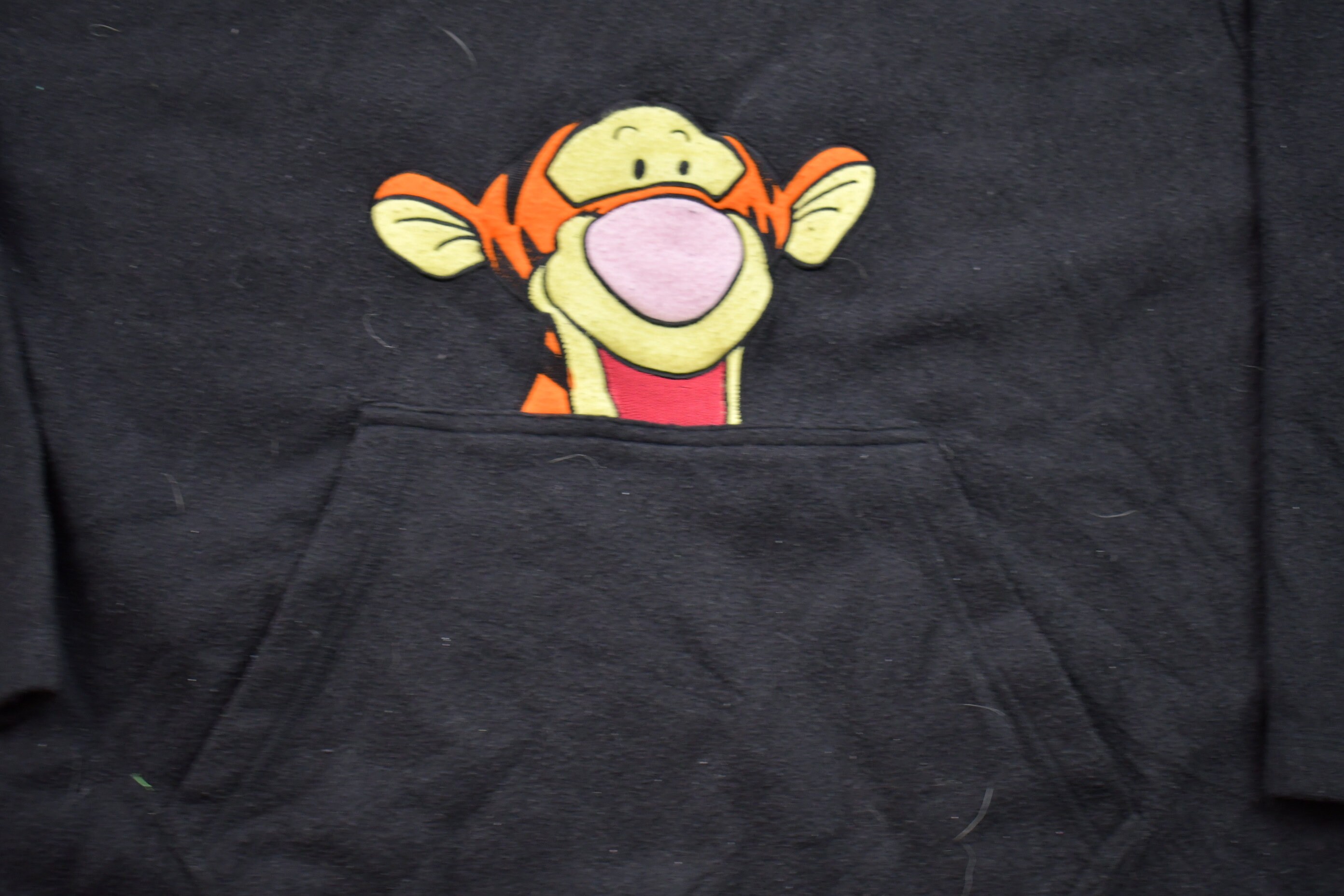 Vintage 1990s Pooh Disney Tigger Embroidered Fleece Hooded | Etsy