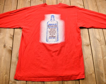 Absolut Vodka Shirt | Etsy