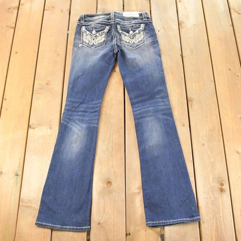 Bedazzled Jeans Bootcut - Etsy