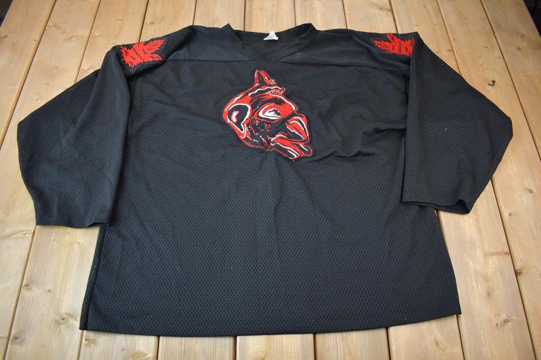 Vintage 1990s Deadstock the Tragically Hip Canada Hockey Jersey / Band ...