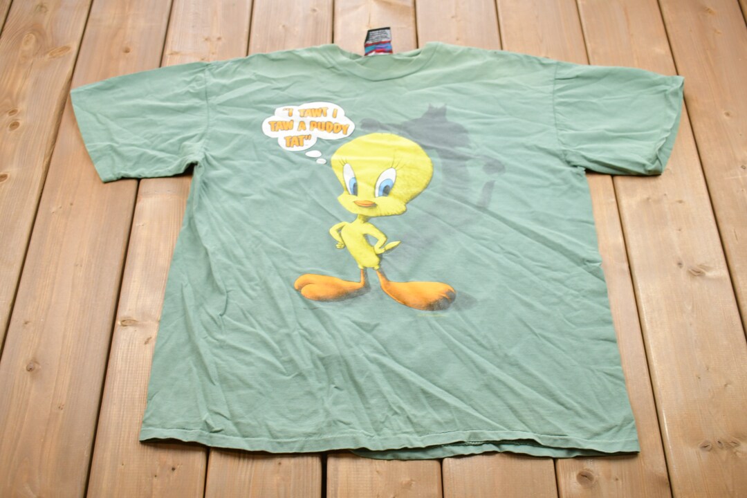 Vintage 1993 Tweedy Bird Garments Graphic T-shirt / Graphic / 80s / 90s ...