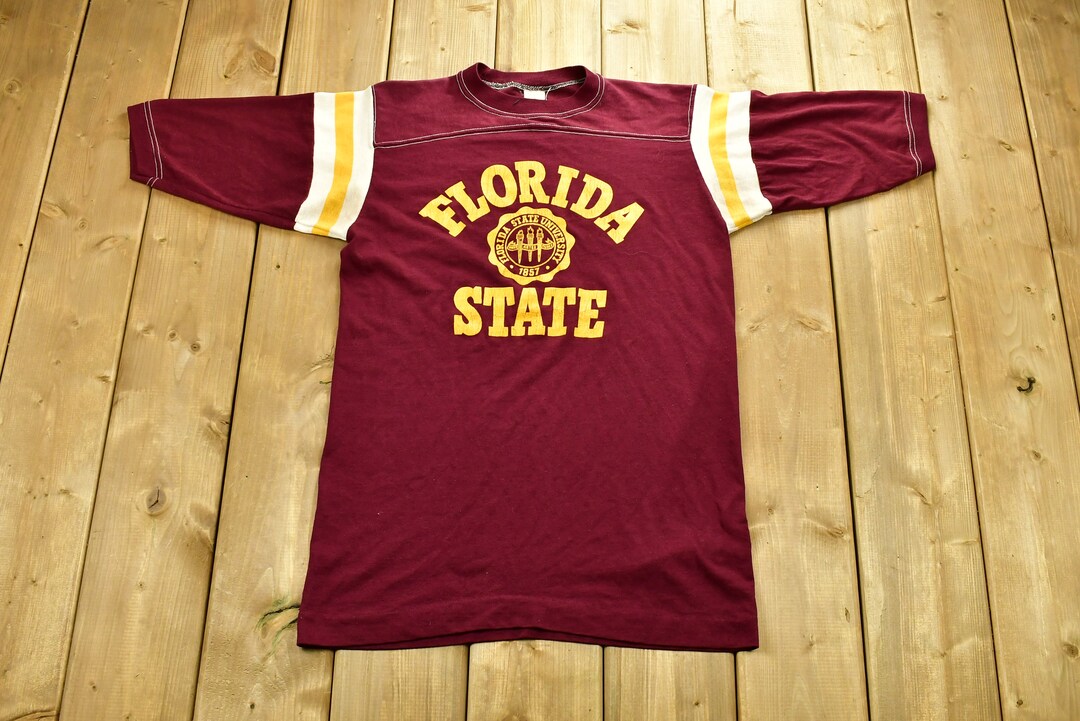 Vintage 1970s University of Florida State Collegiate T-shirt / NCAA Tee ...