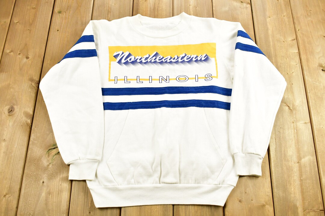 Vintage 1980s University of Northeastern Illinois Collegiate Crewneck ...