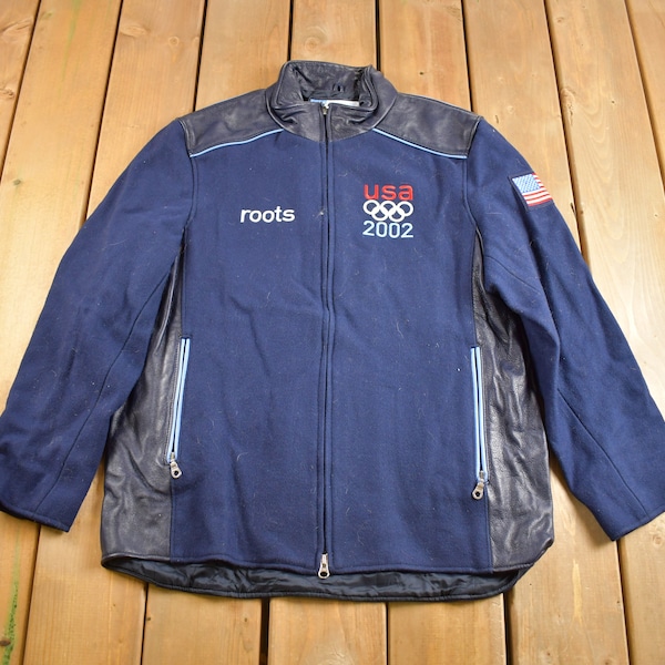 Roots Leather Bomber - Etsy