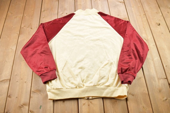 Vintage 1990s Arena Zip Up Track Jacket / 90s Track S… - Gem