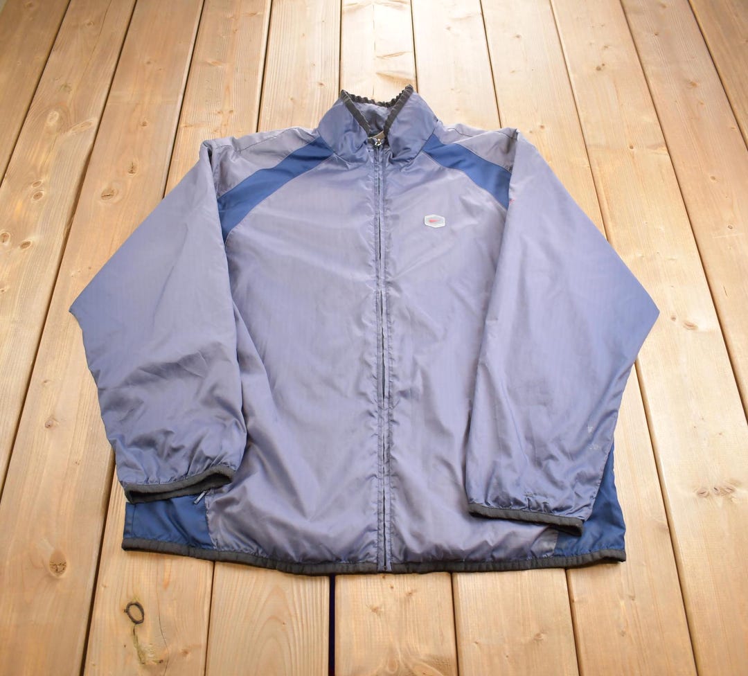 Vintage 2000s Nike Mini Swoosh Color Block Windbreaker Jacket - Etsy