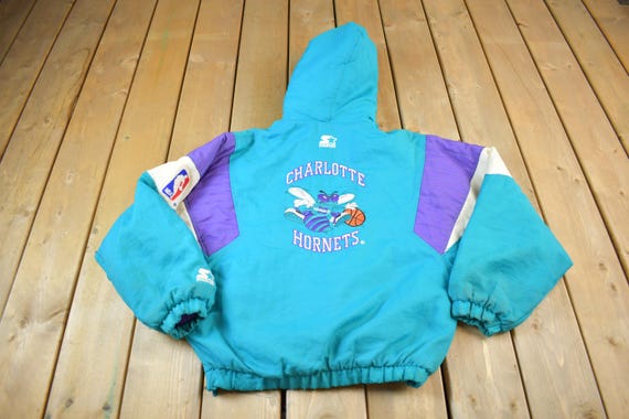 Vintage 1990s Charlotte Hornets NBA Starter Jacket Vintage 1990s Charlotte Hornets NBA Starter Jacket
