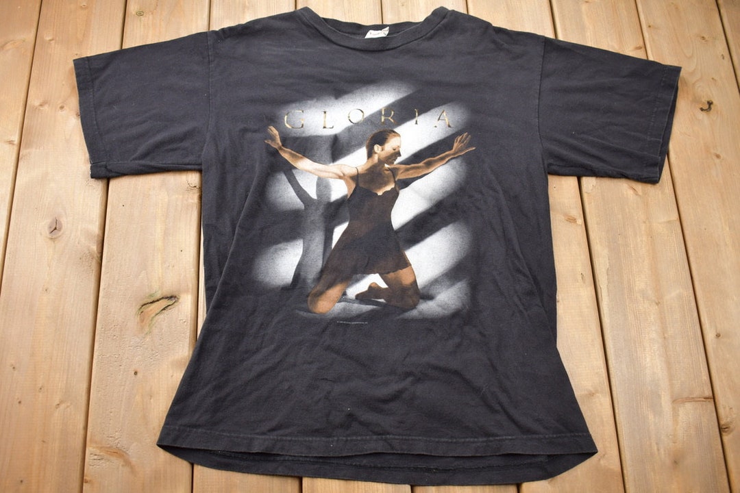 Vintage 1996 Gloria Estefan Tour Graphic T-shirt Single Stitch ...