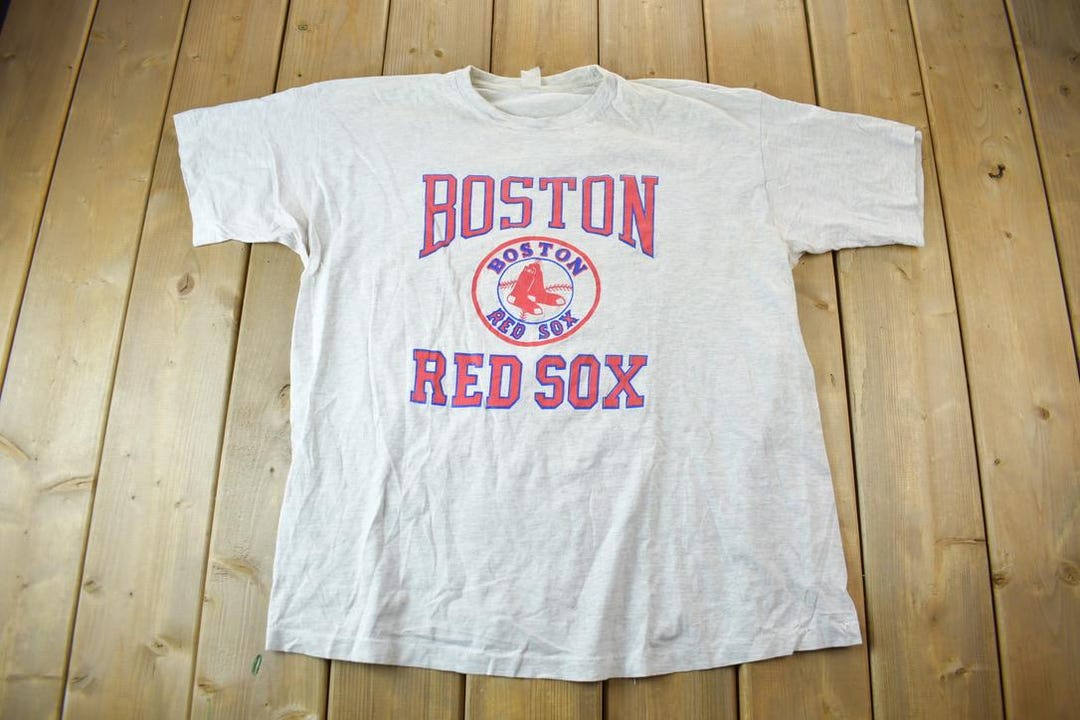 Vintage 1990s Boston Red Sox MLB Graphic T-shirt / Made in USA / Single ...