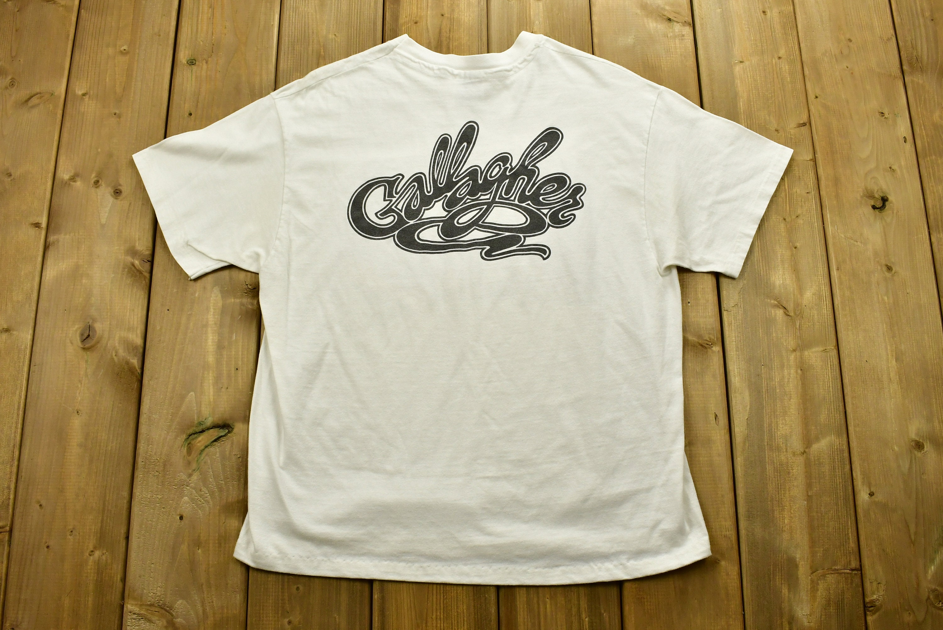 Vintage 90's Gallagher Hammer Graphic T-Shirt sold by Dexter Chapin ...