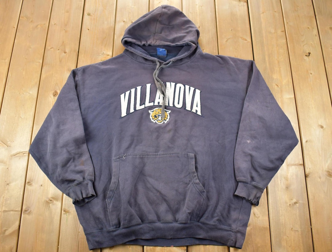 Vintage 1990s Villanova Tigers University Collegiate Hoodie ...