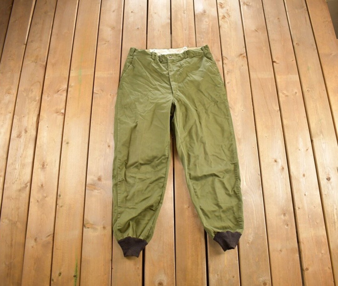 Vintage 1950s Montana Cloth Winter Pants Size 38x30 / Streetwear / Warm ...