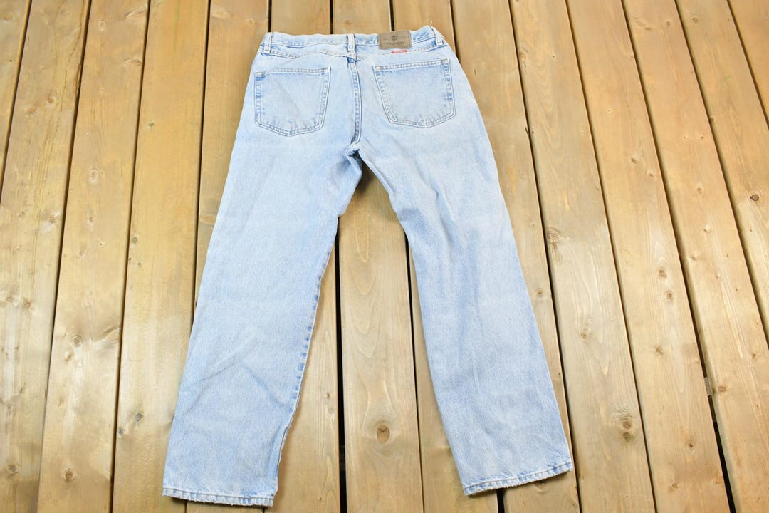 Vintage 1990s Wrangler Denim Jeans Size 33 X 30 / Vintage Denim ...