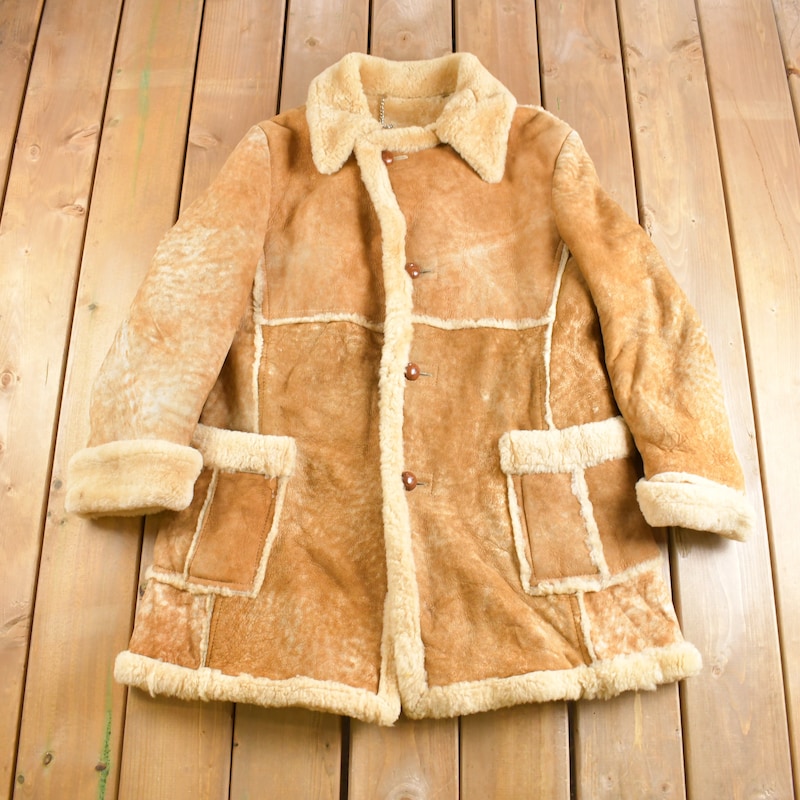 Shearling Jacket - Etsy