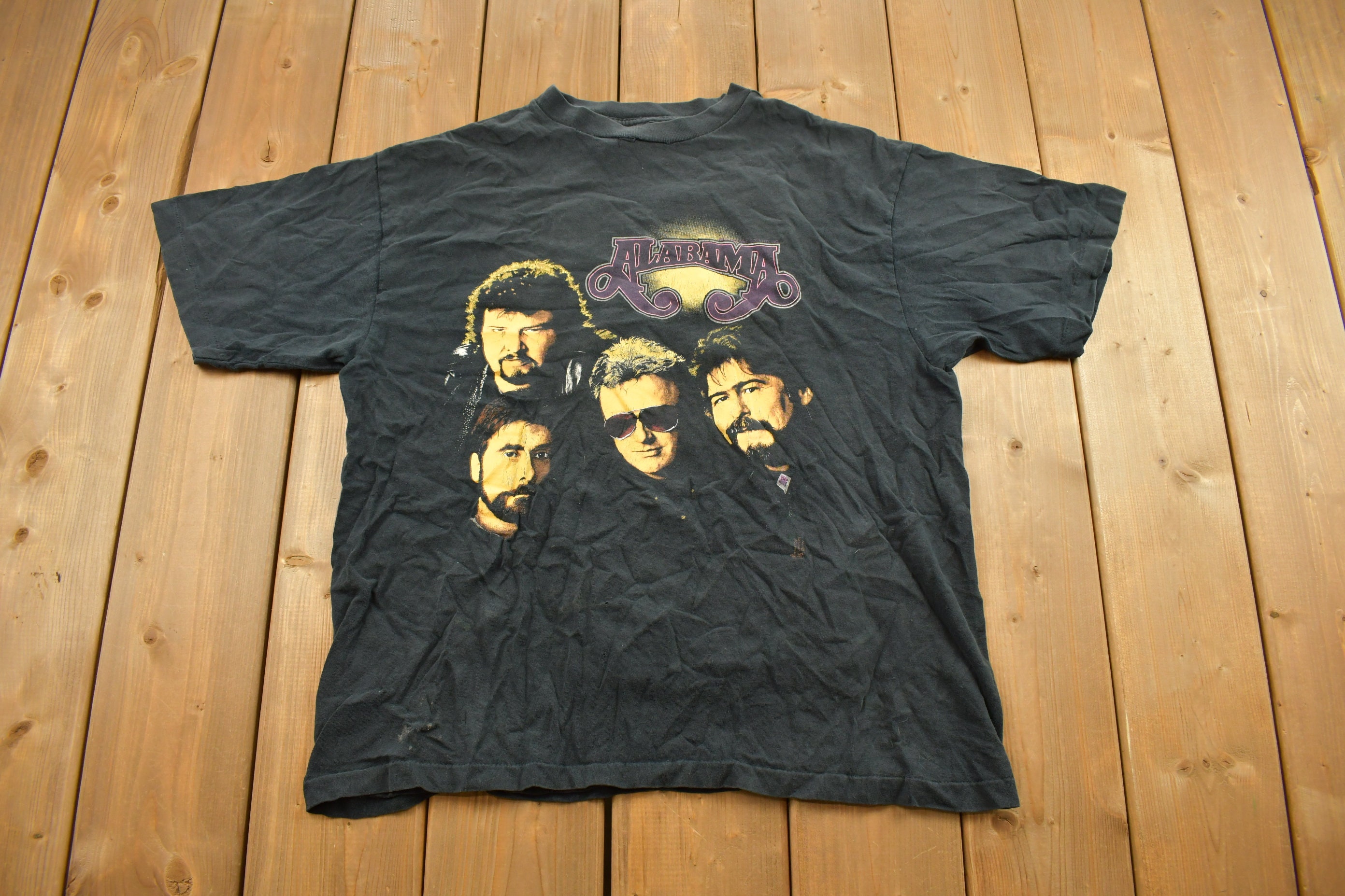 Vintage 70s Alabama Band Tee Shirt Size Small - munimoro.gob.pe