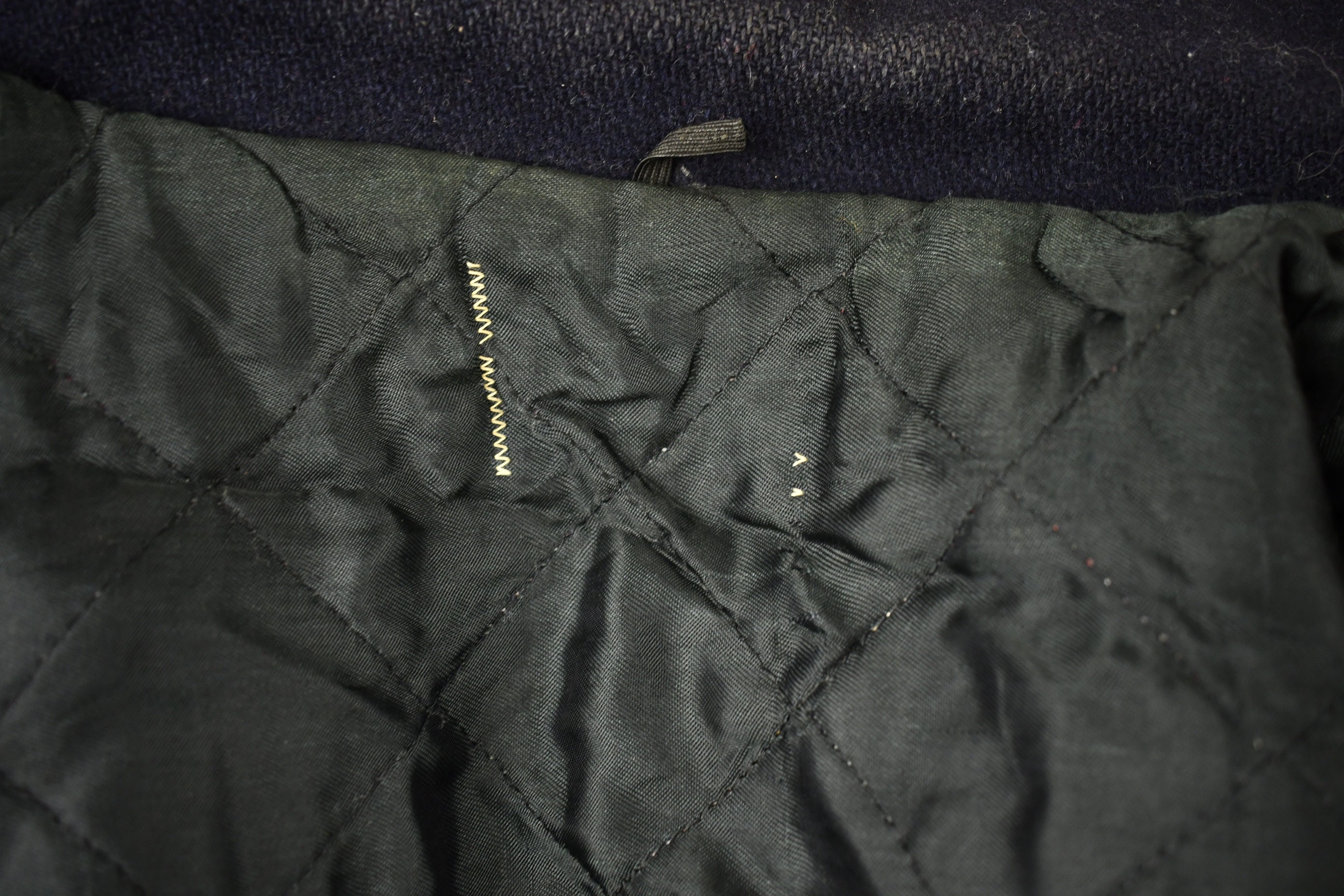 Vintage 1980s Genuine Flynntan Leather Blank Varsity Jacket / | Etsy